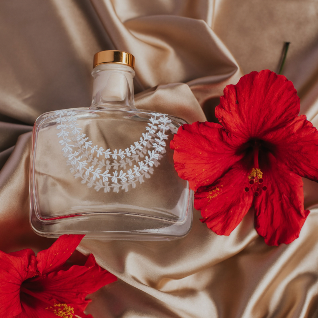 Luxury Lei Reed Diffusers – Nostalgic Scents of Hawai'i By: Ha'a & Co.